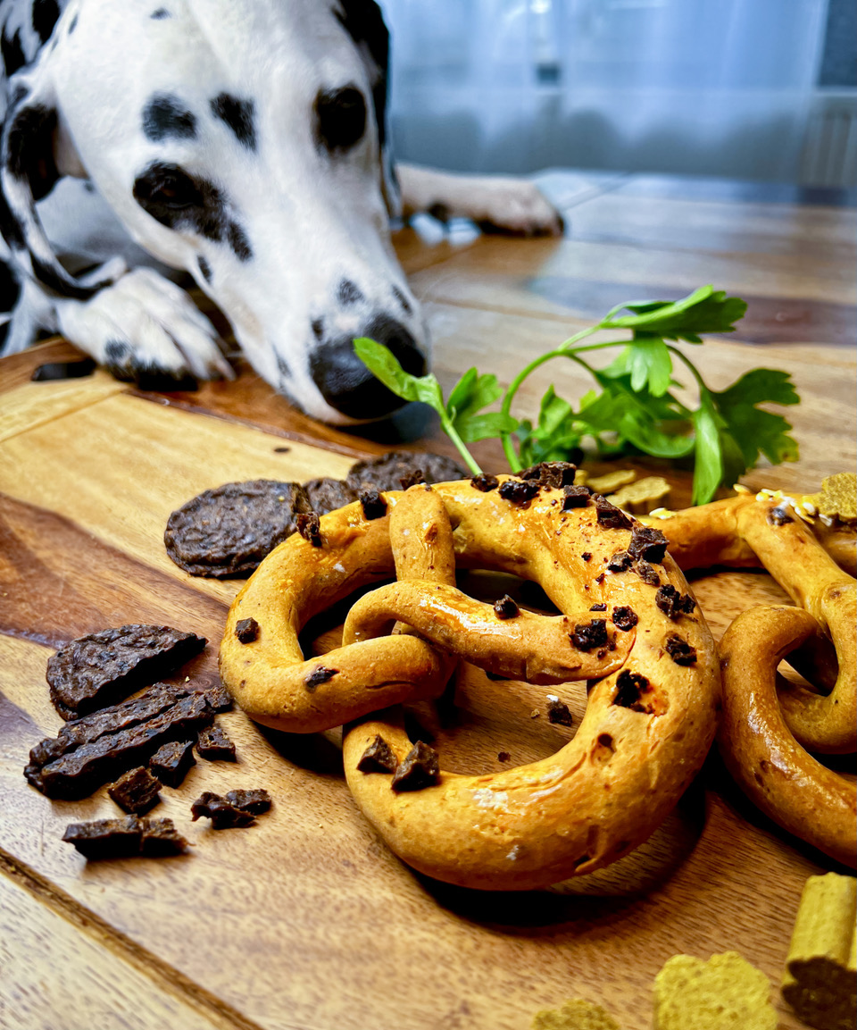 Hundebrezeln selber backen - Hundefutter - Irish Pure