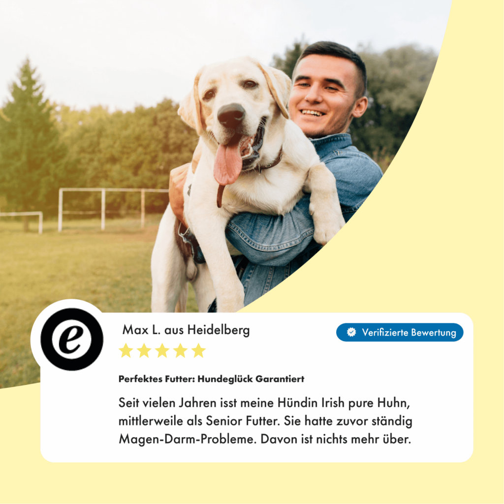 Senior Hundefutter mit Huhn und Gemüse | Irish Pure