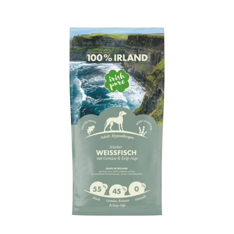 Hypoallergenes Hunde-Trockenfutter Irischer Weißfisch | Irish Pure